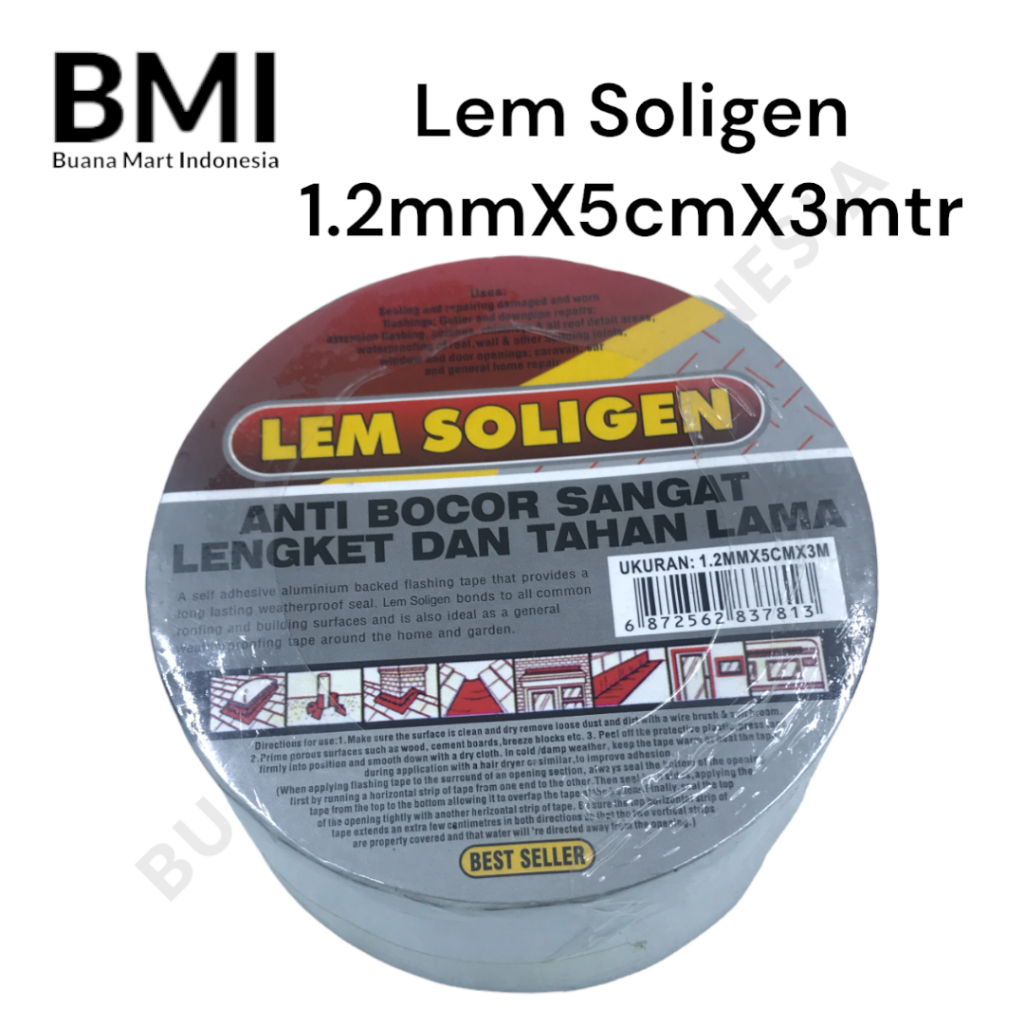 Jual Lem Atap Soligen | Lem Seng | Lem Talang | Penambal Genteng (1PC ...