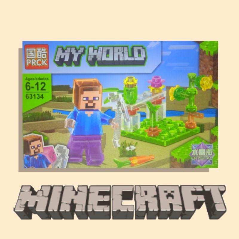 Jual [ BARU ] MAINAN BALOK SUSUN FIGURE MINECRAFT / BUILDING BRICK ...