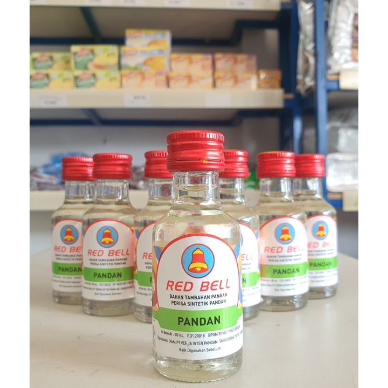 Jual Redbell Pandan 30Ml / Red Bell Essence Pandan 30Ml / Pandan ...