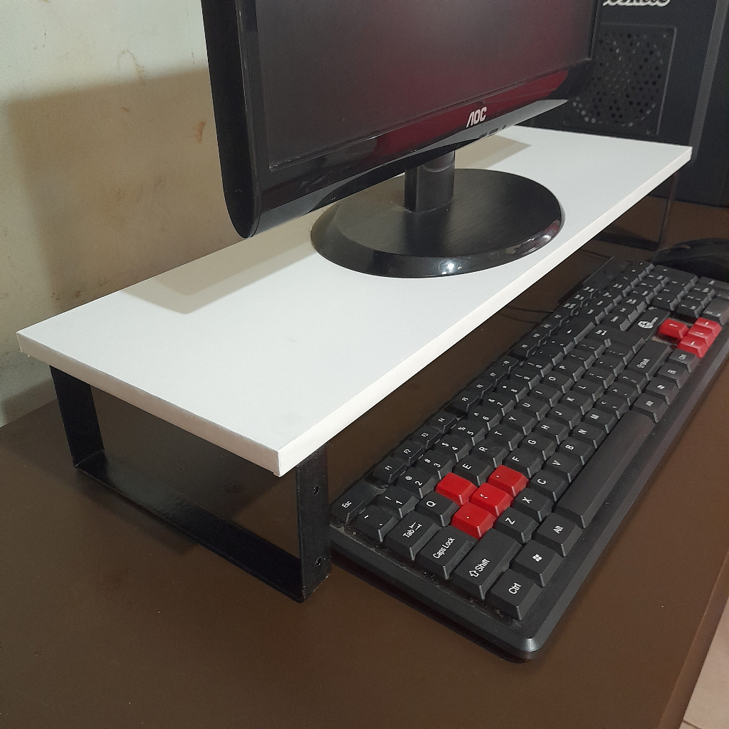 Jual Stand Monitor Rak Dudukan Pc Komputer Laptop Kaki Besi | Shopee ...