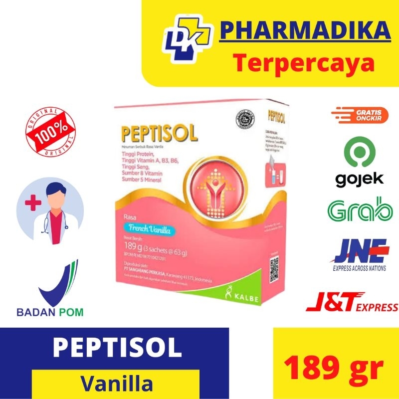 Jual PEPTISOL SUSU PANGAN UNTUK KEPERLUAN MEDIS 189 GR - tanyakan stok ...