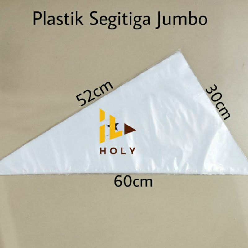 Jual Plastik Segitiga Piping Bag (JUMBO) Isi 40 pcs / JUMBO Plastik ...