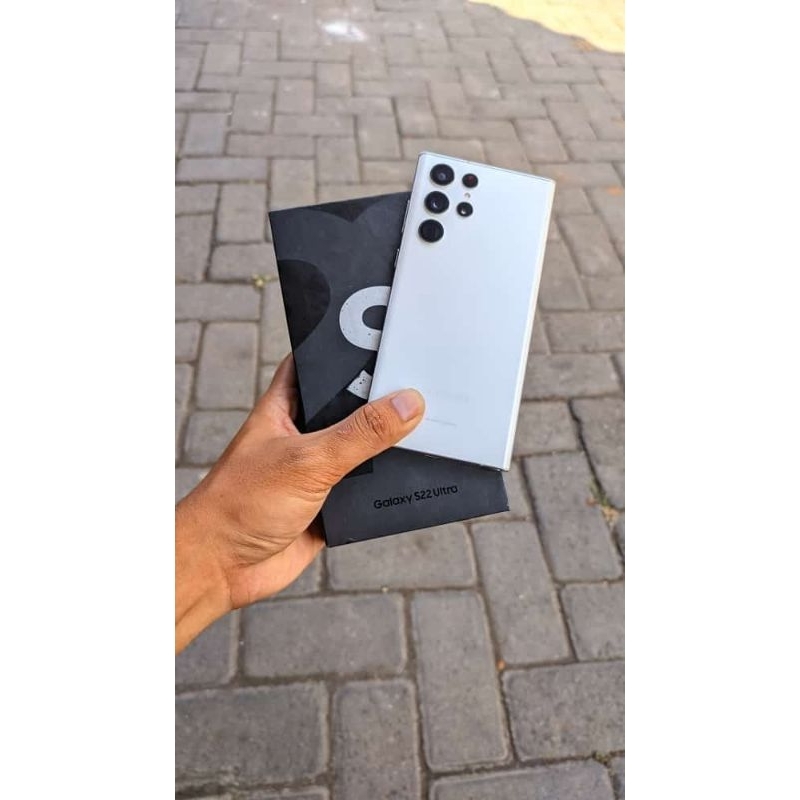 Jual Samsung S22 Ultra 5G 12+256gb fullset resmi sein | Shopee Indonesia