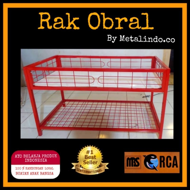 Jual Box Obral MBS Rak Wagon Keranjang obral Keranjang Display Baju ...