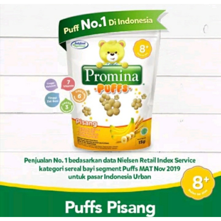 Jual Milna Nature Puff Organic Pouch 15gr Biskuit Sereal Makanan Bayi ...