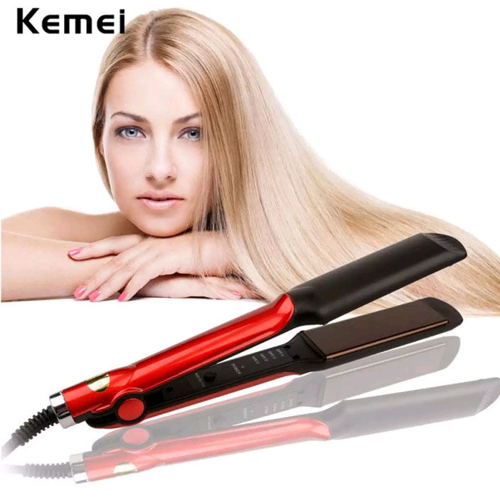 Jual VIRAL Kemei Catokan Rambut Professional Hair Straightener KM-531 LURUS KERITING CURLING ...