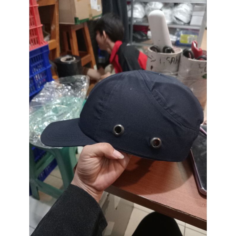 Jual Topi Safety Merk Asgard Warna Biru Dongker Navy Original Murah ...