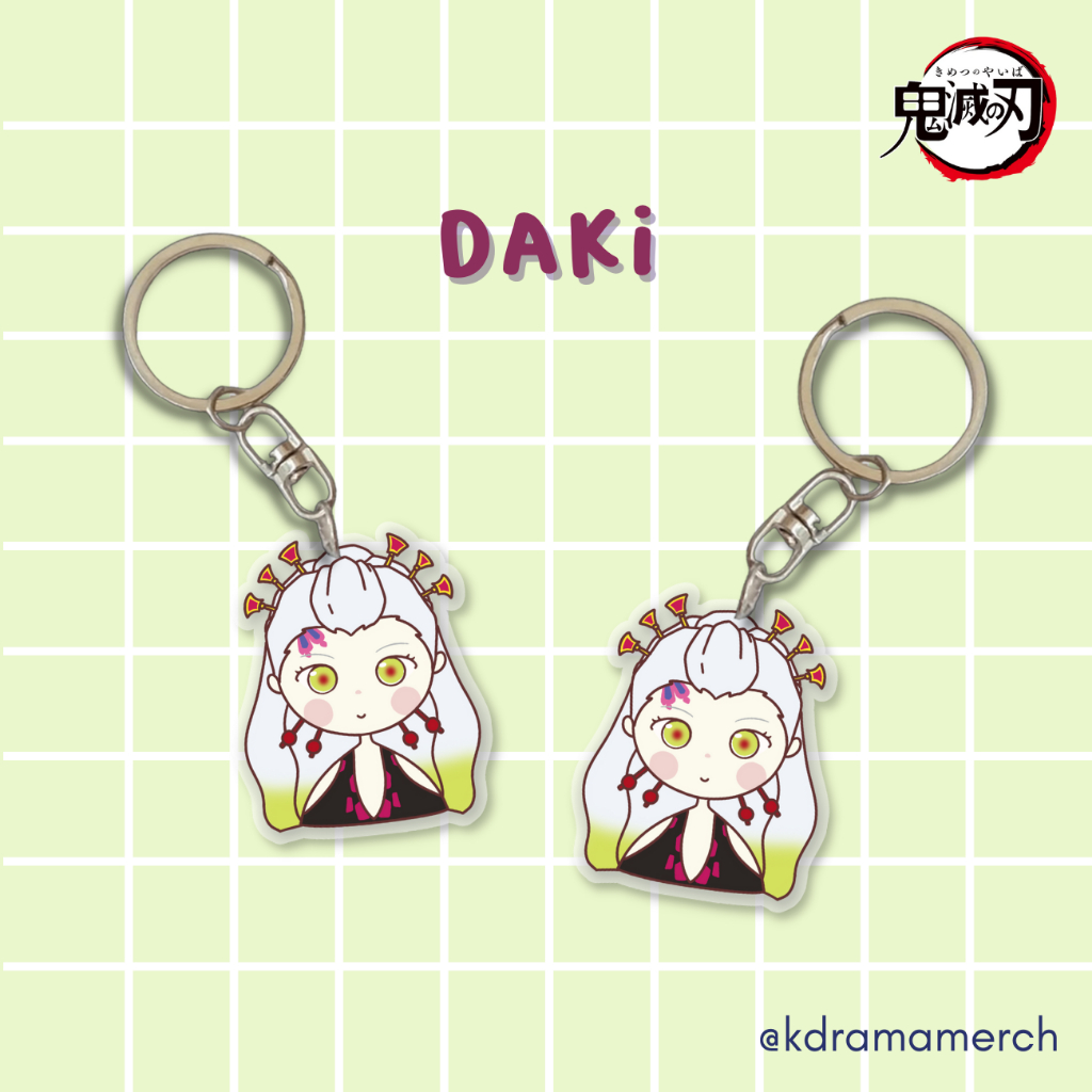 Jual DEMON SLAYER UPPER & LOWER MOON VERSION ACRYLIC KEYCHAIN 2 SISI ...