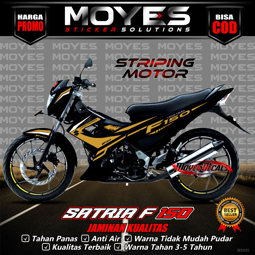 Jual Striping Satria Fu 150 variasi Racing f150 | Shopee Indonesia