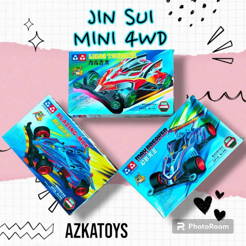 Jual Merk Jin Sui Max breaker knuckle breaker blazing max Tamiya mini ...