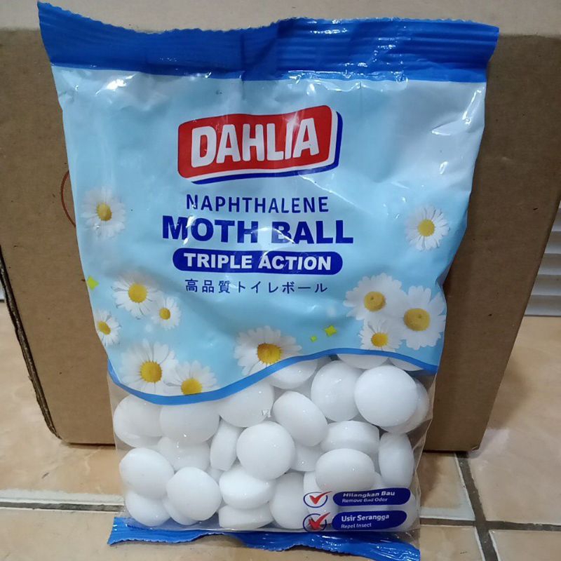 Jual Dahlia naphthalene moth ball triple action | Shopee Indonesia
