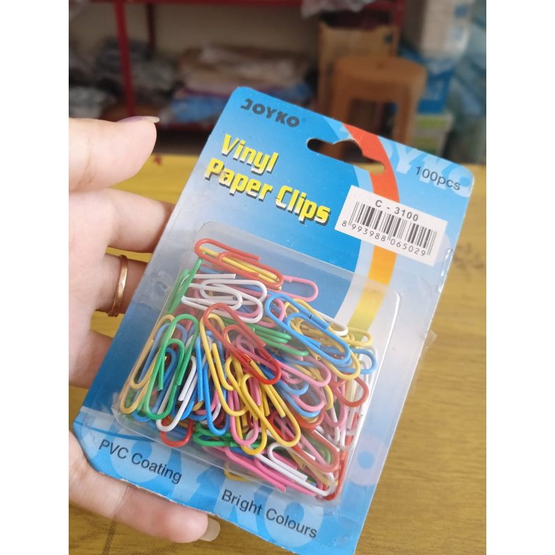Jual paper clips warna isi 100pcs | Shopee Indonesia