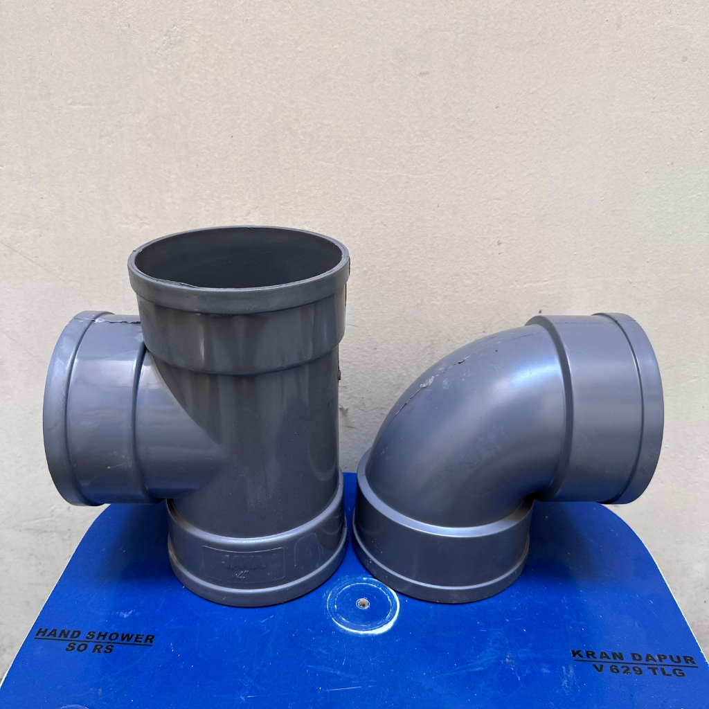 Jual FITTING PIPA PVC ELBOW 4" TEE KENI 4" DV SOK SOCKET KNEE D JAYA ...