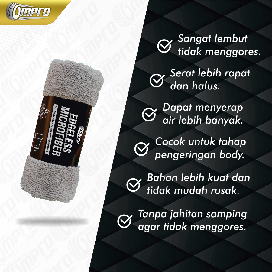 Jual Kain Lap Microfiber Edgeless Mobil Motor Lap Mikrofiber Microfiber ...