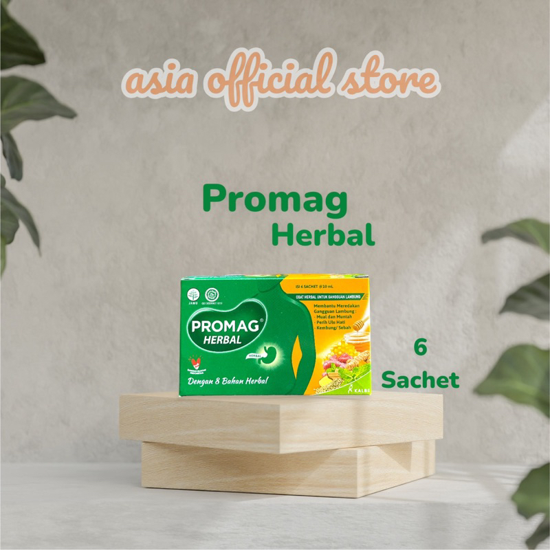 Jual Promag Herbal Isi 6 Sachet | Shopee Indonesia