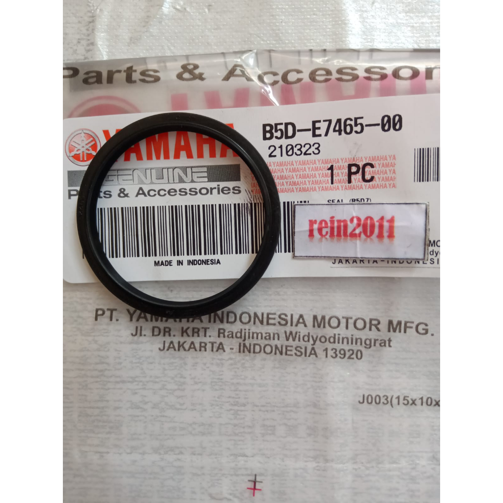 Jual SEAL SIL PULLY PULI FAZZIO FAZIO ASLI ORI YAMAHA B5D E7465 00 ...
