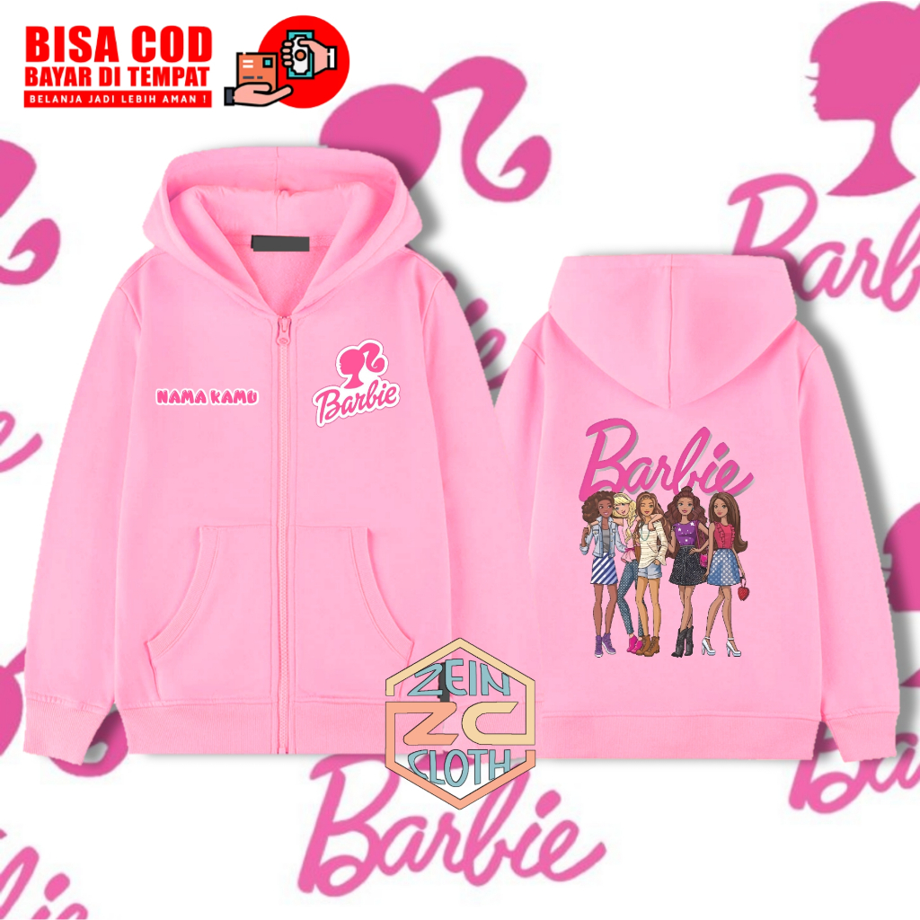 Jual Jaket Zipper Anak Barbie Laki Laki Perempuan / Hoodie Zipper Anak ... Jual Jaket Zipper Anak Barbie Laki Laki Perempuan / Hoodie Zipper Anak ...