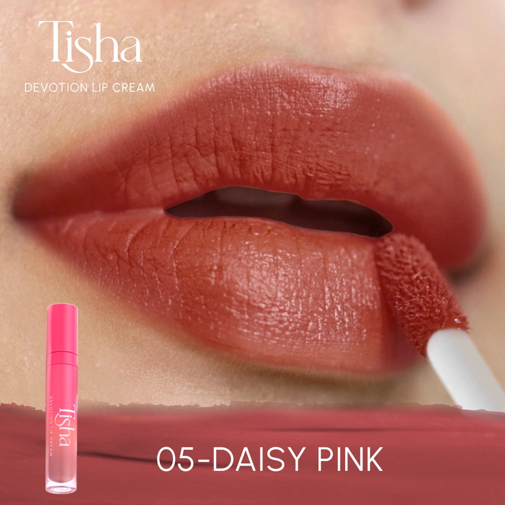 Jual Tisha Devotion Lip Cream 4ml ( Matte Finish / Transferproof ...