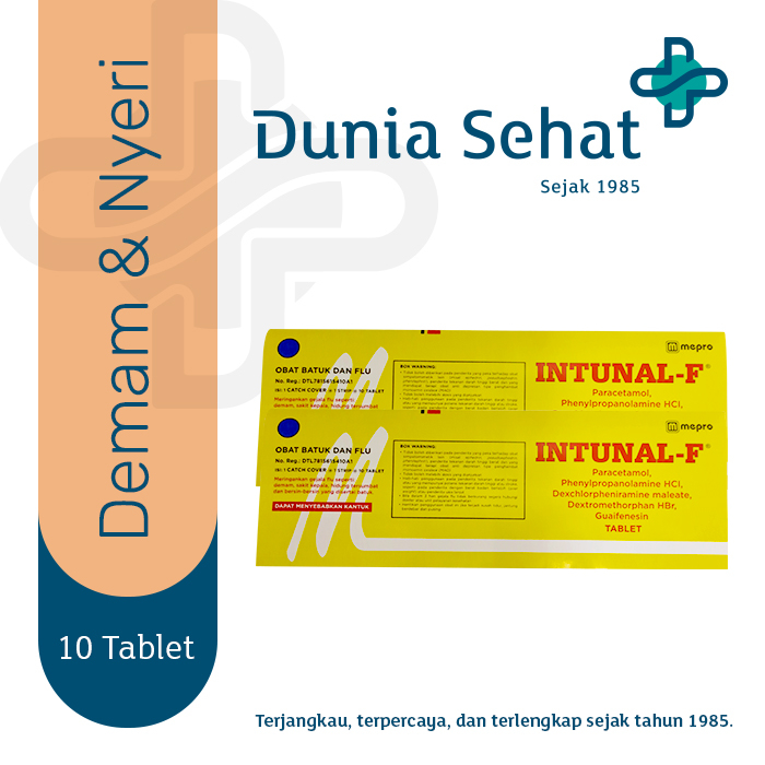 Jual Intunal F 10 Tablet | Shopee Indonesia