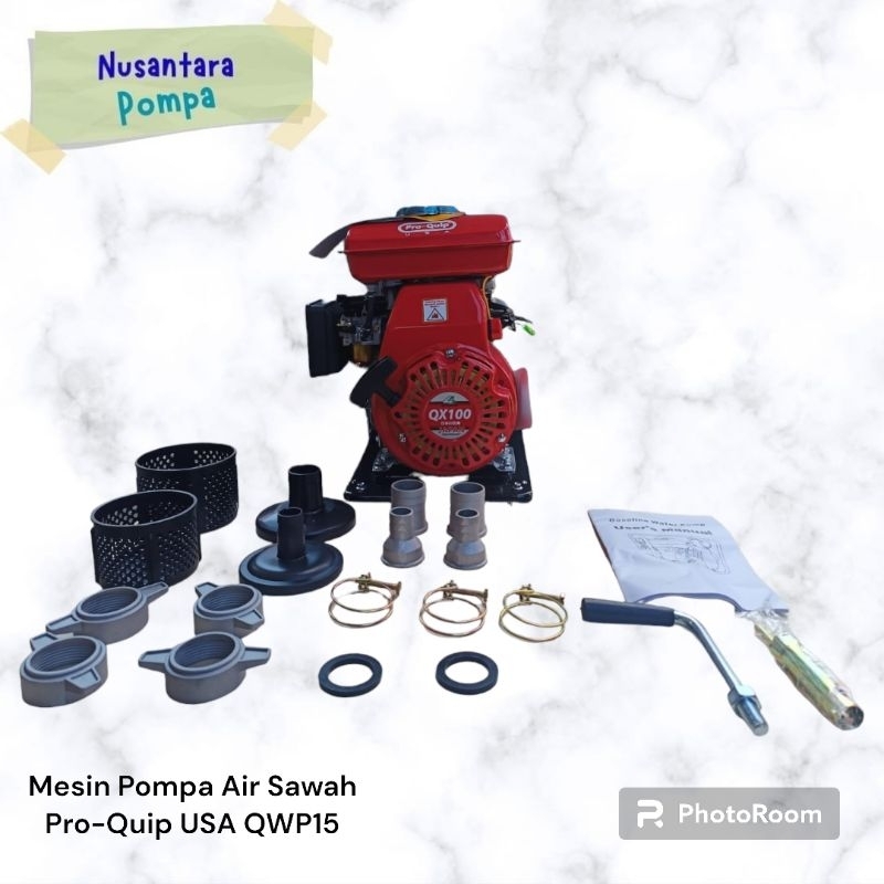Jual Mesin Pompa Air Sawah Pro-Quip USA QWP15 / Pompa Alkon Pro-Quip ...