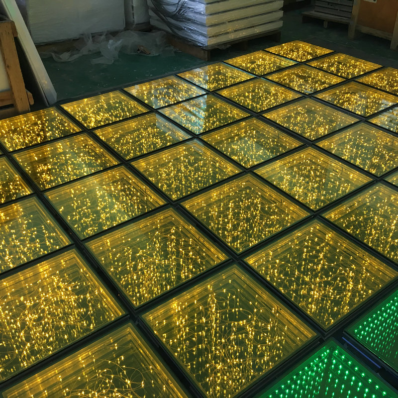 Jual 1 Set Panggung Kaca Akrilik Dekorasi Lampu LED Lantai Kaca ...