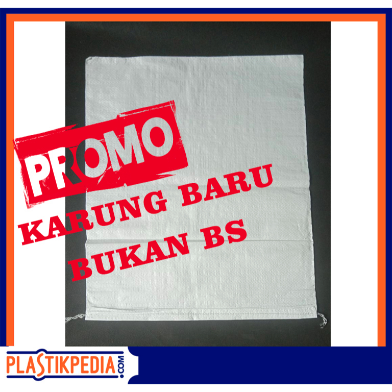 Jual Karung Putih Polos 10 kg - Ukuran 35x53 cm | Shopee Indonesia