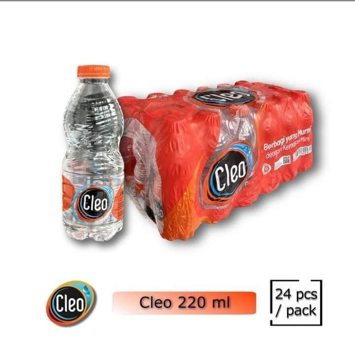 Jual cleo botol mini 220 ml | Shopee Indonesia