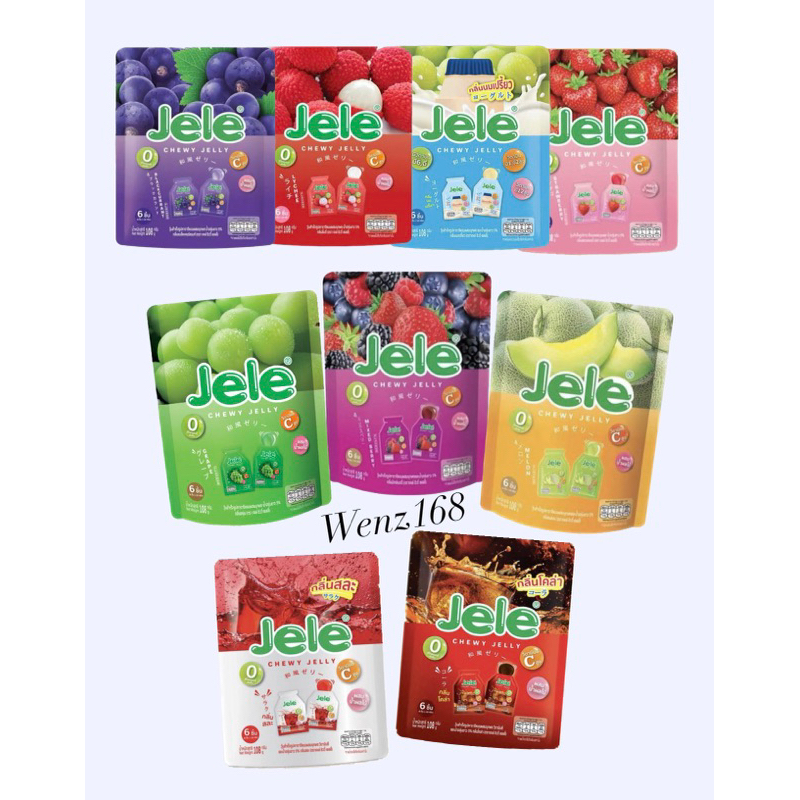 Jual Jele Chewy Jelly Ori Thailand (1pax isi 6pc) | Shopee Indonesia