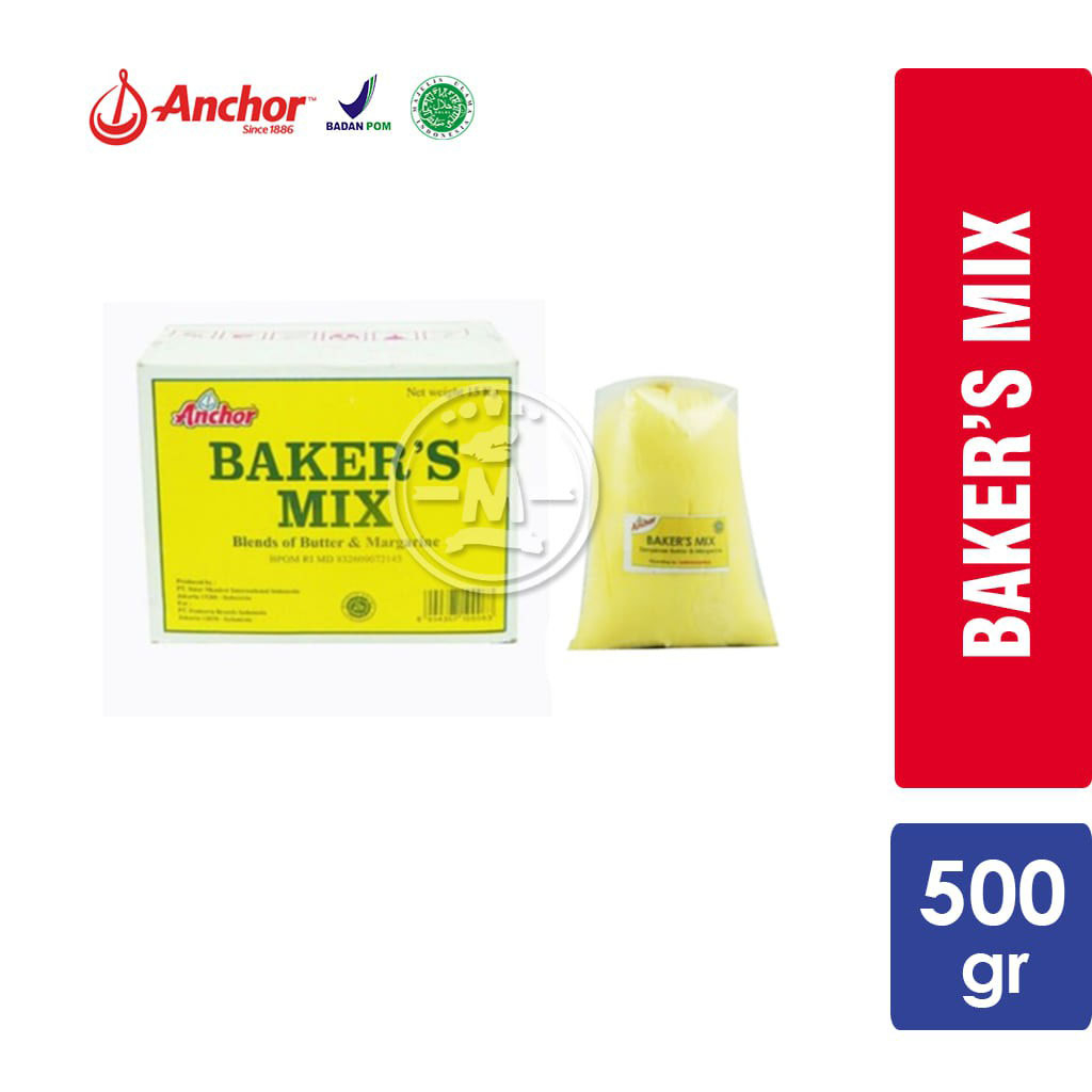 Jual Anchor Baker's mix Butter 500 gr | Shopee Indonesia