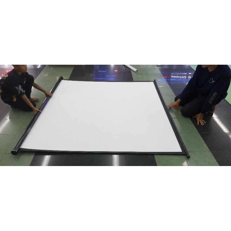 Jual layar projector 70" /screenproyektor 70inc layarnya saja | Shopee ...