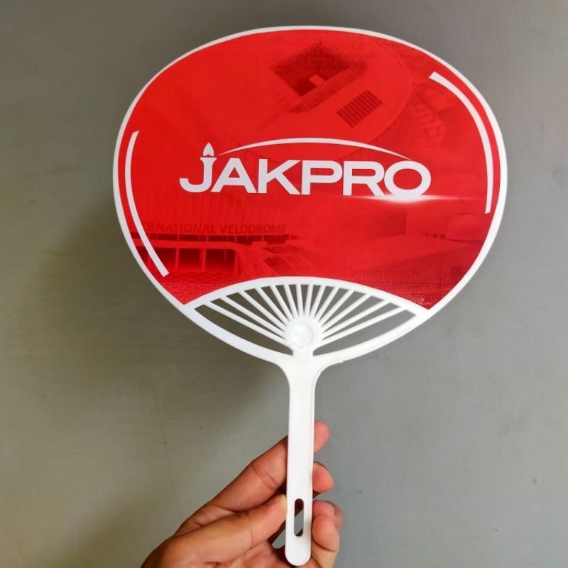 Jual Kipas Kerang Desain Custom 2 Sisi Bahan Vinly (Tidak Perlu ...