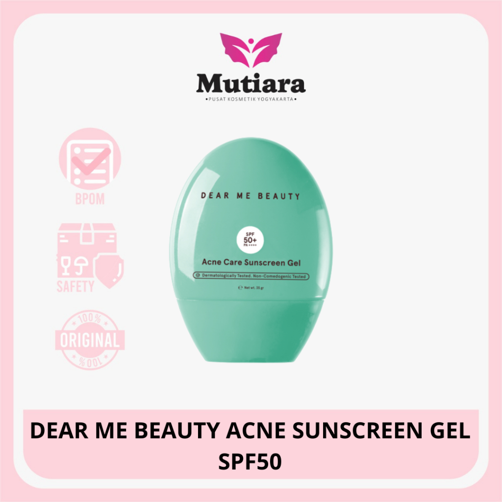 Jual DEAR ME BEAUTY ACNE SUNSCREEN GEL SPF50 | Shopee Indonesia