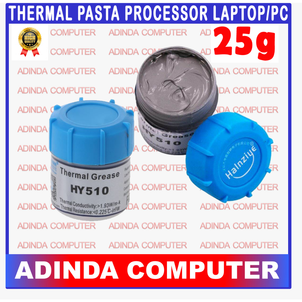 Jual pasta processor thermal paste thermal pasta thermal grease HY510 ...