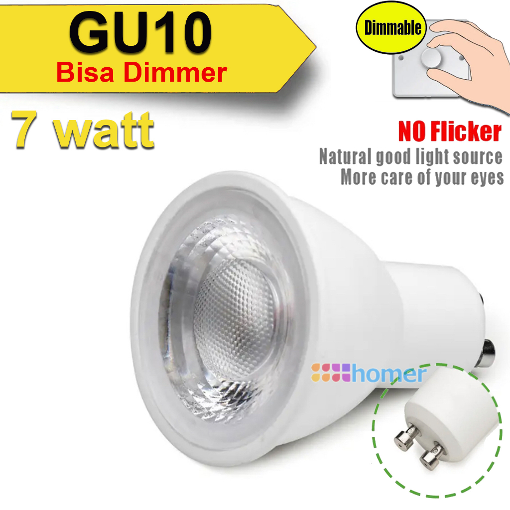 Jual Lampu Halogen LED COB 7W 7watt 7 w watt GU10 GU 10 lampu LED ...
