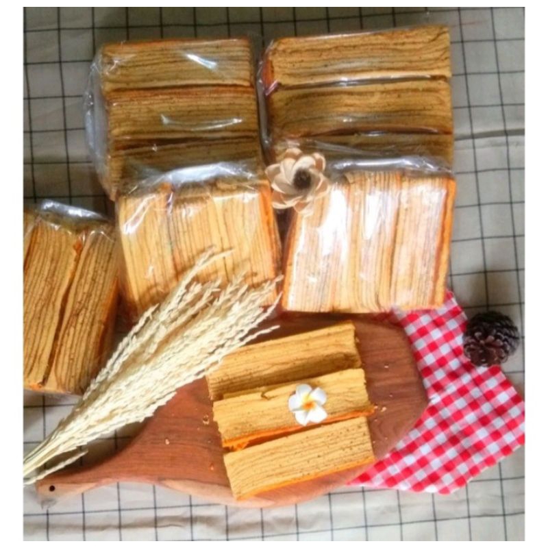 Jual Pinggiran Roti Kue Lapis Legit Boga Rasa Asli 500g | Shopee Indonesia