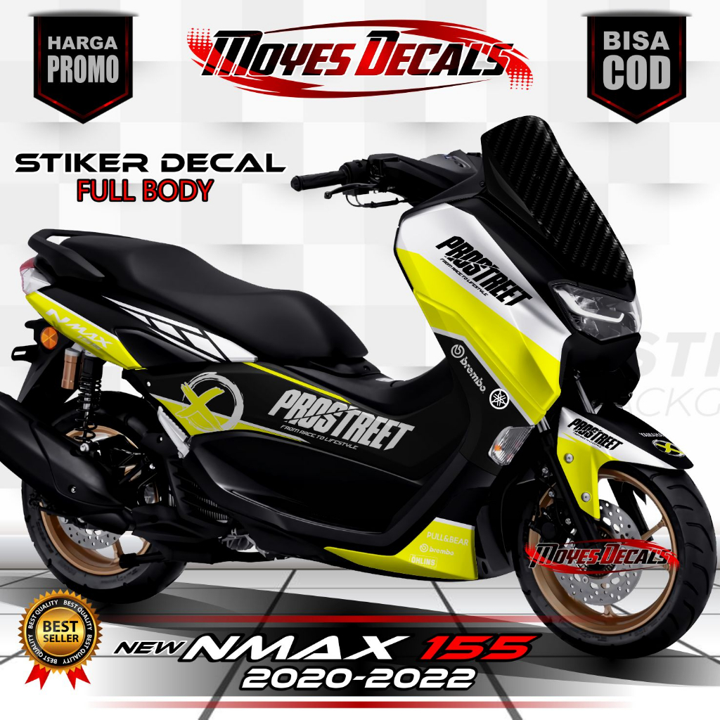 Jual Stiker Nmax 155 Full Body 2022 Decal Nmax Full Body Terbaru 2022 ...