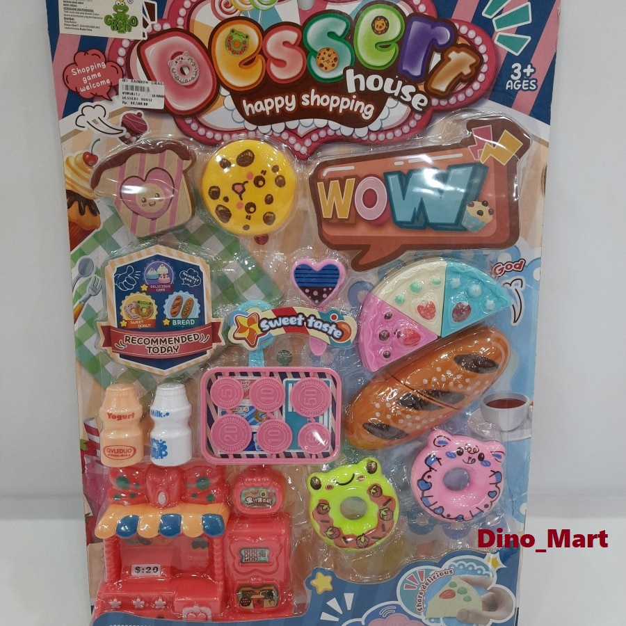 Jual Mainan Anak Masak Masakan Dessert House Happy Shopping | Shopee ...