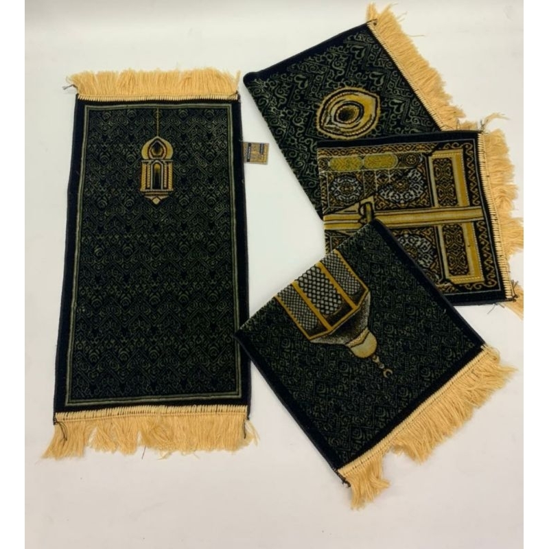 Jual Sajadah Kiswah Muka Premium Black Series 35x65cm | Shopee Indonesia