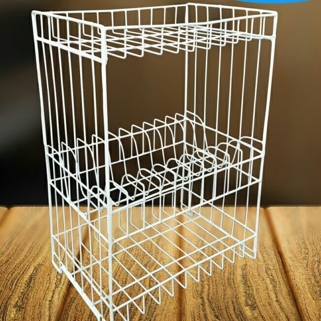 Jual Rak Piring Susun 3 Rpk 03 Dan 02rak Wastafelrak Warkoprak Dapurrak Antikarat Shopee