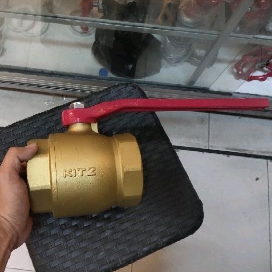 Jual Ball Valve KITZ 3" Inch Kuningan / Stop Kran Kitz | Shopee Indonesia