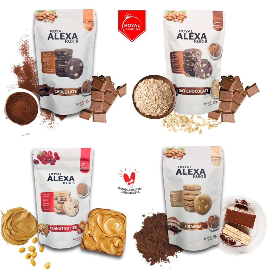 Jual Royal Alexa Cookies I Kukies Gluten Free | Shopee Indonesia