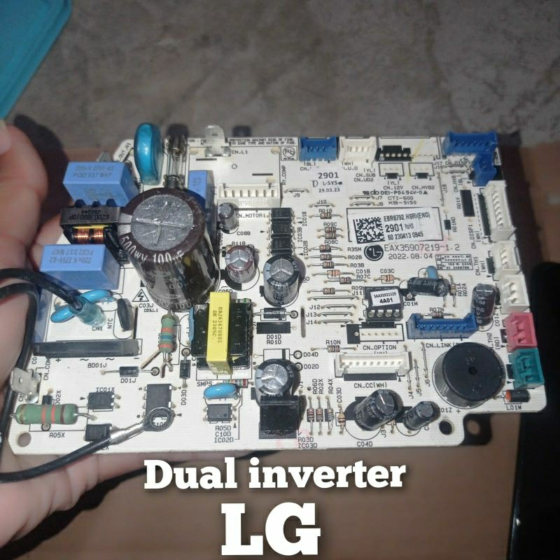Jual MODUL PCB INDOOR AC LG INVERTER DUAL COOL E06SV5 | Shopee Indonesia