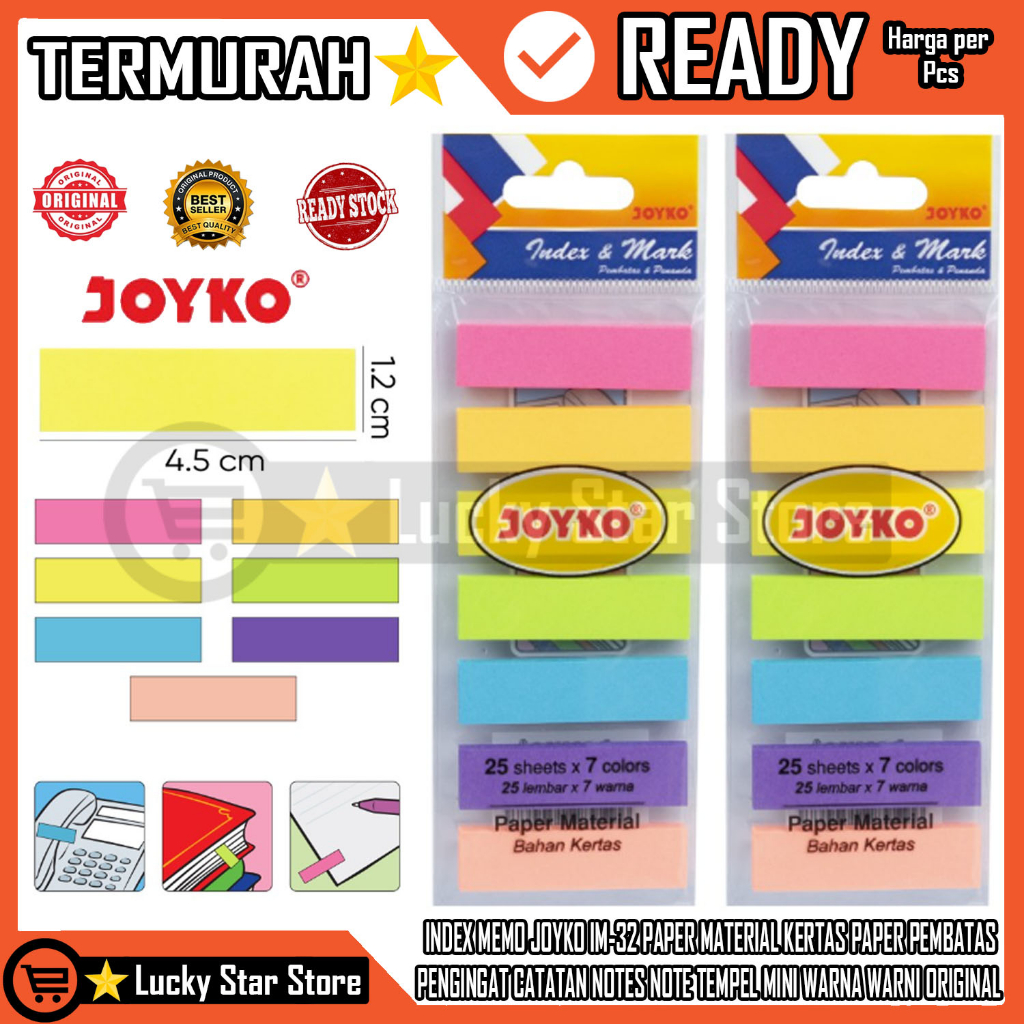 Jual INDEX IM-32 PEMBATAS JOYKO TANDA PENANDA BUKU MAJALAH NOVEL ...