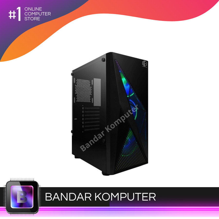 Jual Casing CUBE GAMING AERIX - ATX - TEMPERED GLASS / Casing PC Gaming ...