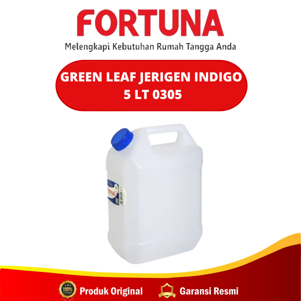 Jual Green Leaf Jerigen Indigo 5 LT 0305 | Shopee Indonesia