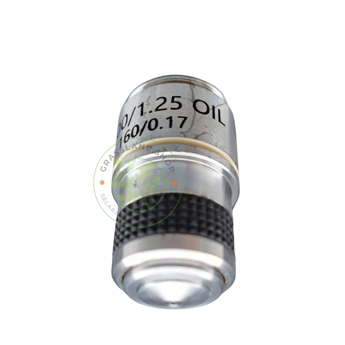 Jual Lensa Objective Microscope Lens Objektif Mikroskop 100x | Shopee ...