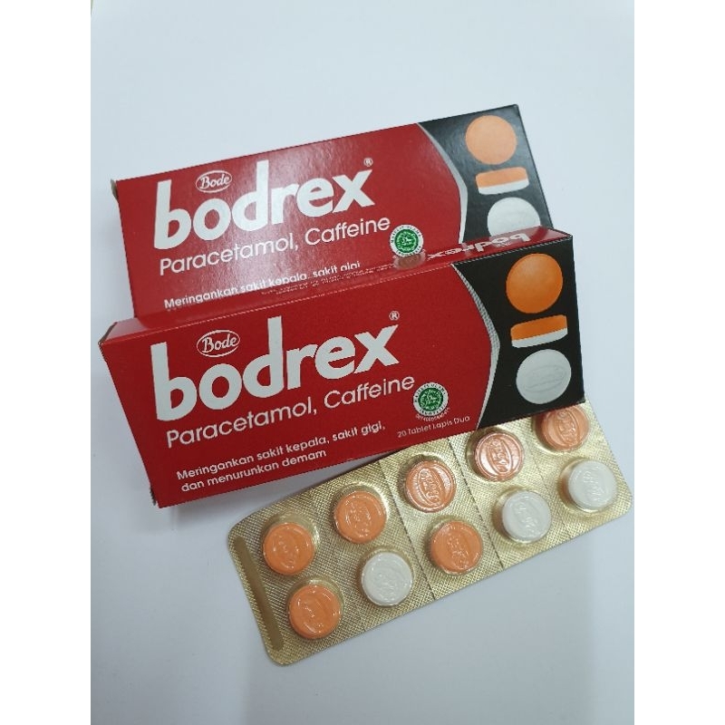 Jual Bodrex 1 Kotak Isi 2 Papan | Shopee Indonesia