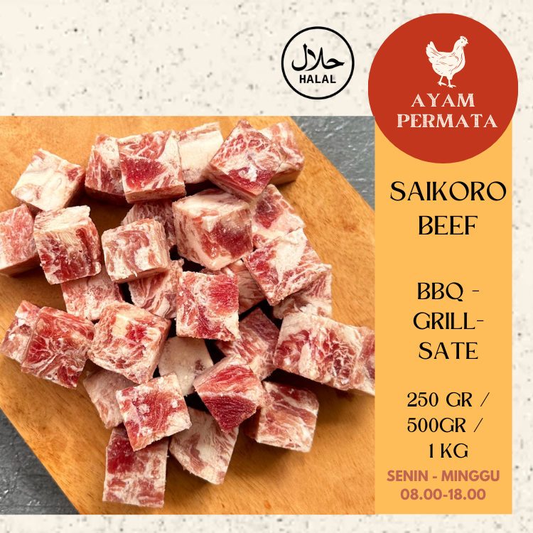 Jual Beef Saikoro Steak Cube Australia - Wagyu Meltique / Meltik BBQ ...