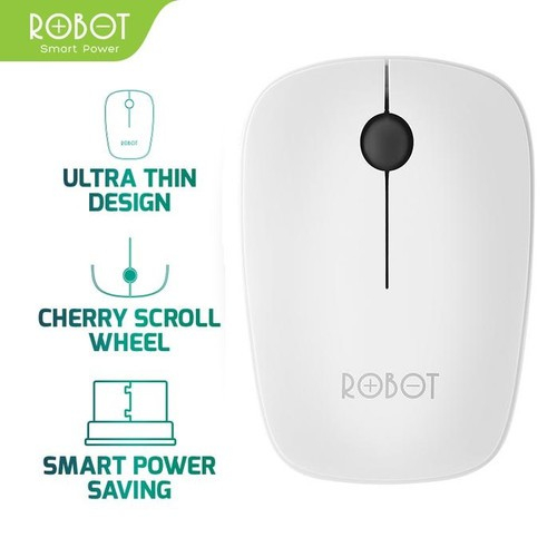Jual ROBOT M220 / M230 / M310 Wireless Mouse Fashionable Ultra-Thin ...