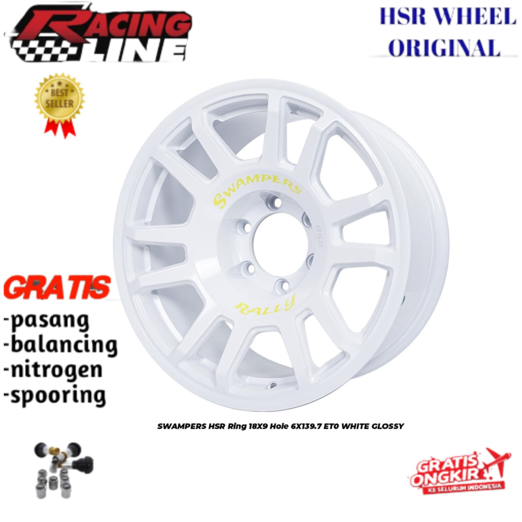 Jual Velg mobil racing r18 cocok untuk Grand Fortuner, Fortuner ...